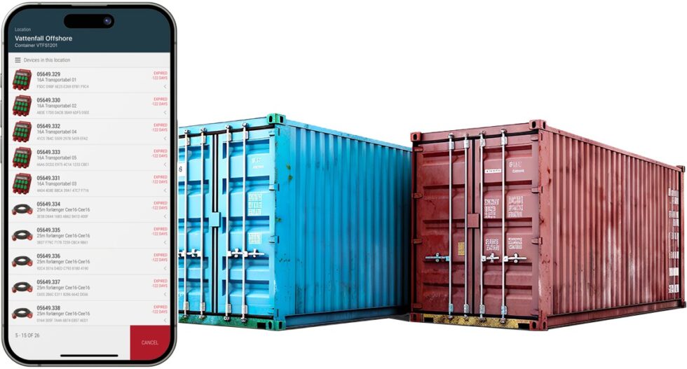 Readunit - Management of containers | Always up to date with GPS...